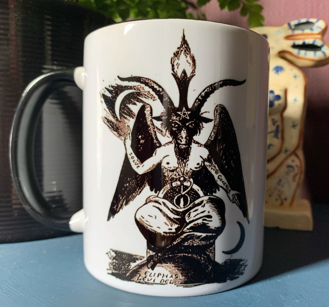 Baphomet Mug: Eliphas Levi Occult Art (11oz) - Etsy UK