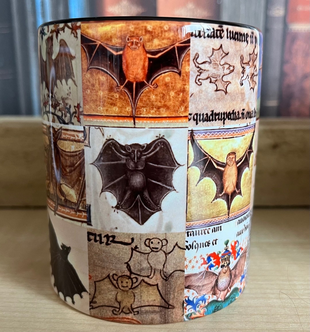 Medieval Bats Mug - Etsy