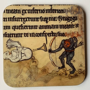 Medieval Butt Trumpet Coasters - Set of 4 - Etsy UK