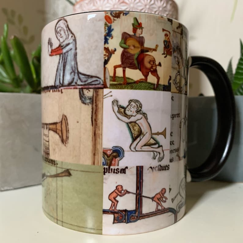 Medieval Butt Trumpet Mug - Etsy UK