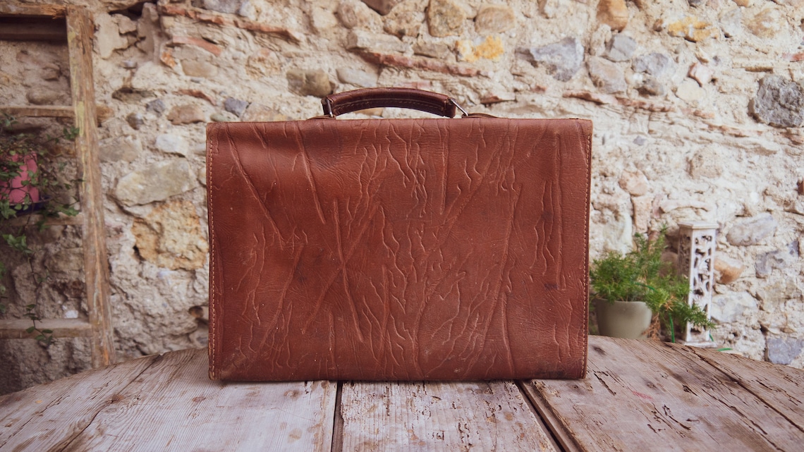 Leather Sheet Music Case - Etsy