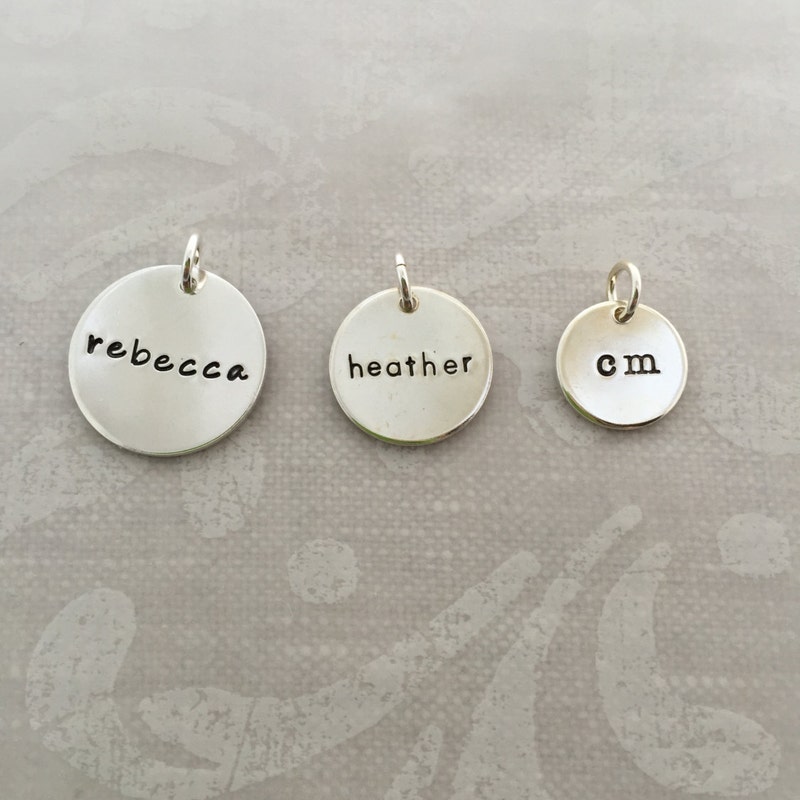 Sterling Silver Charms - Etsy