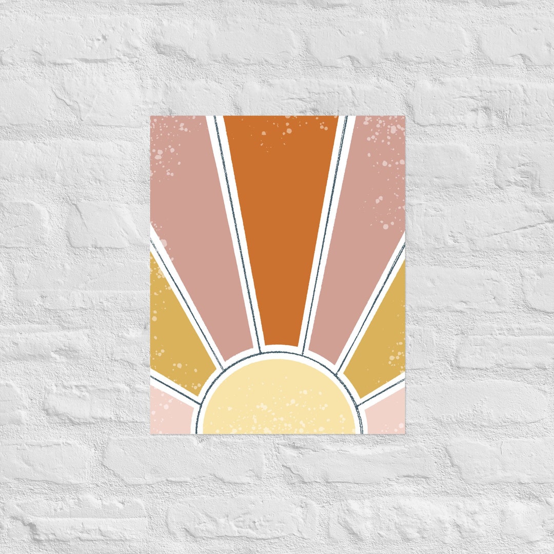 Sunset ART PRINT - Etsy