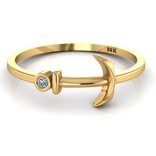 Anchor Ring - Etsy