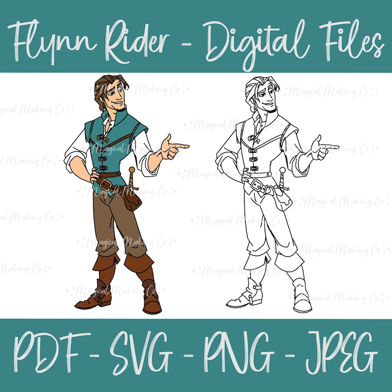 Flynn Rider - Etsy