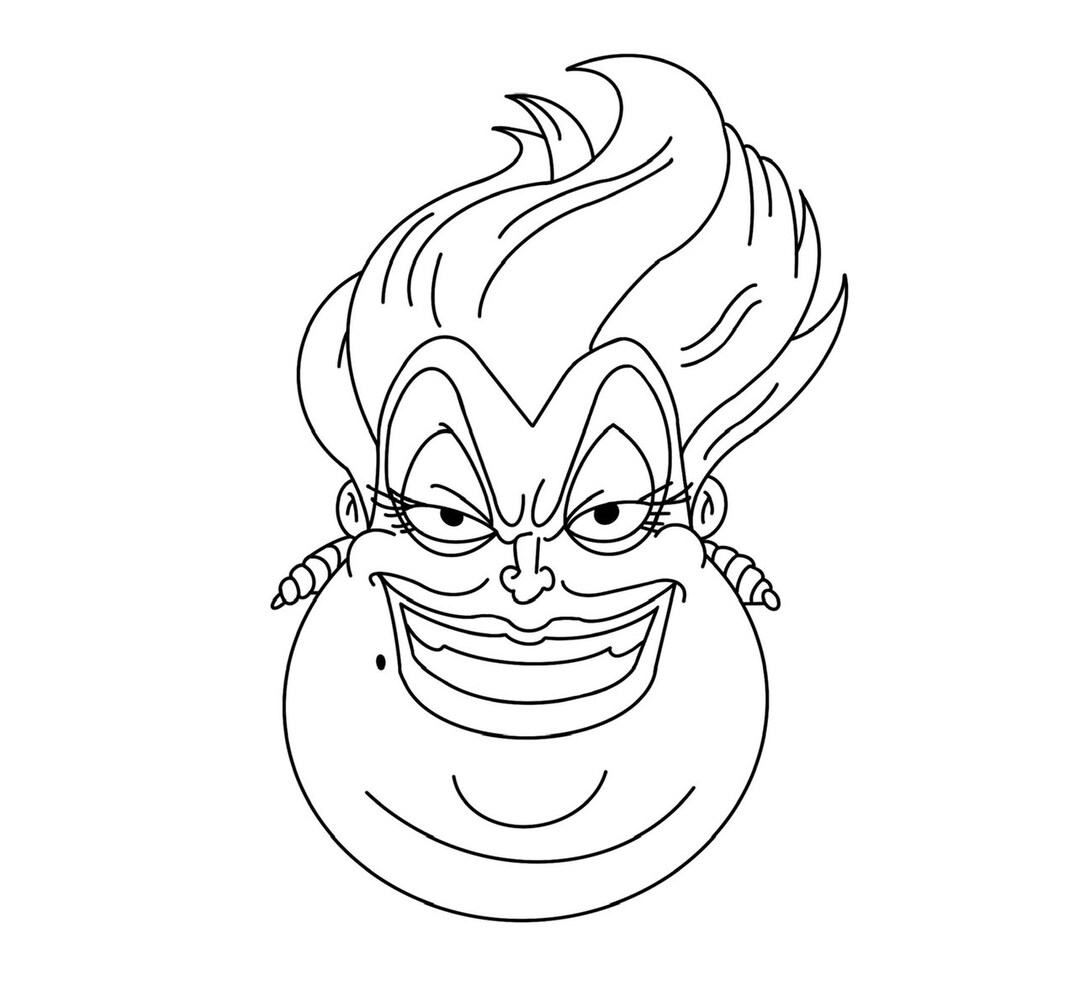 Ursula SVG File - Etsy