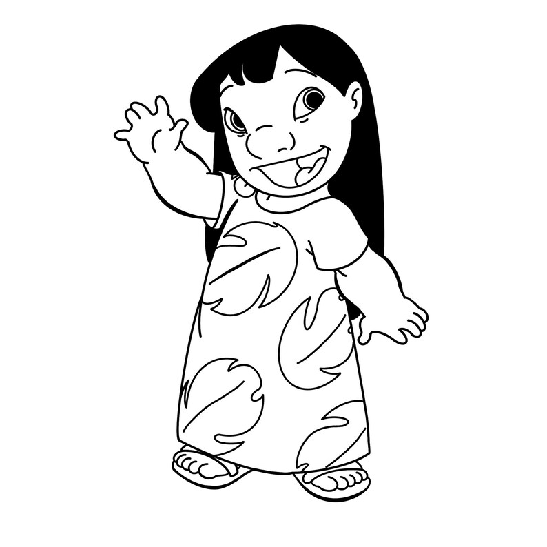 Lilo lilo and Stitch Digital Files Svg/pdf/png/jpeg Lilo - Etsy UK