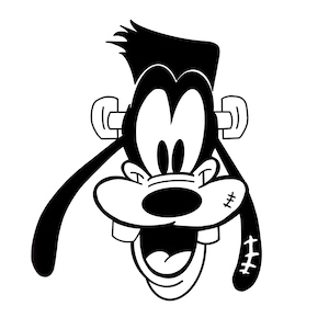 Frankenstein Goofy Digital Files Svg/pdf/png/jpeg - Etsy