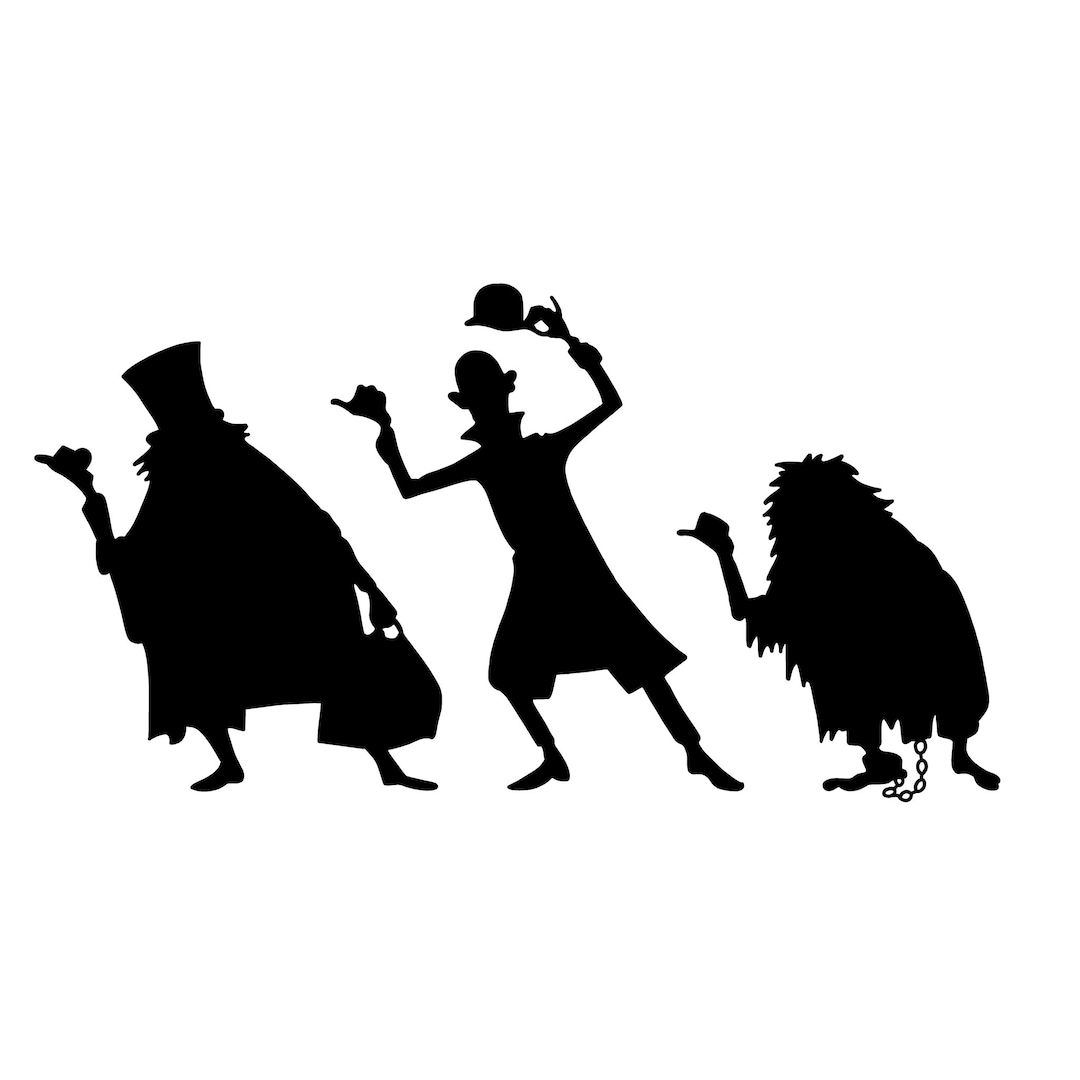 Hitchhiking Ghosts Digital Files (the Haunted Mansion) - Svg/pdf/png/jpeg - Halloween Coloring ...