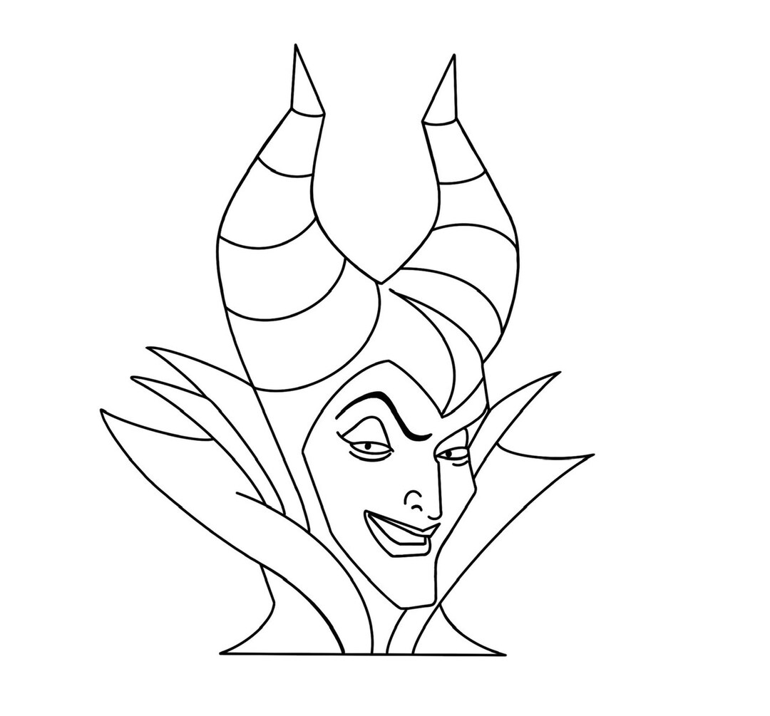 Maleficent SVG File - Etsy