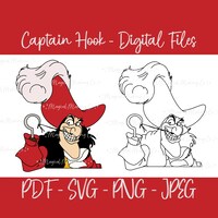 Captain Hook - Etsy