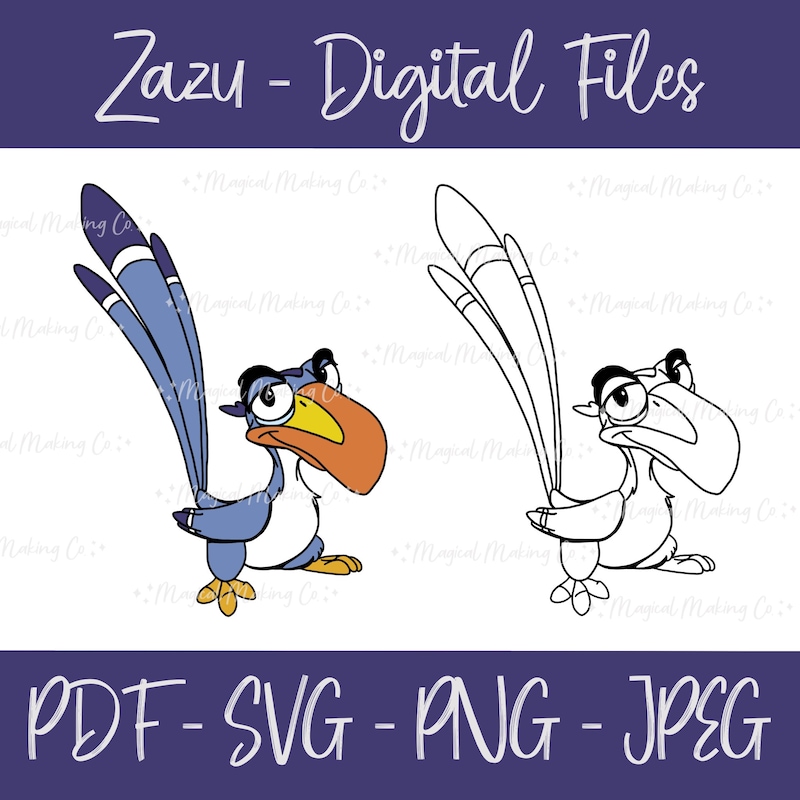 Zazu Svg - Etsy