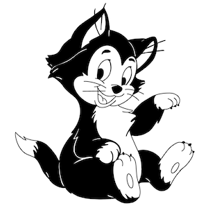 Figaro (pinocchio) Digital Files - Svg/png/pdf/jpeg - Kids Coloring ...