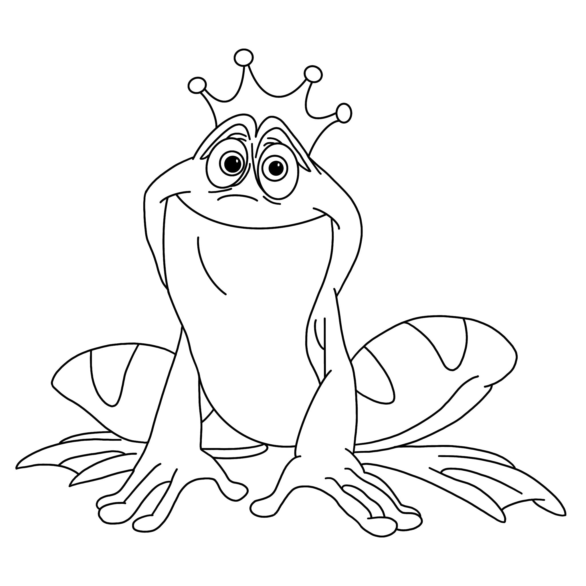 Frog Prince Coloring Pages
