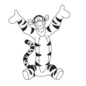 Tigger Svg/png/pdf/jpeg - Etsy