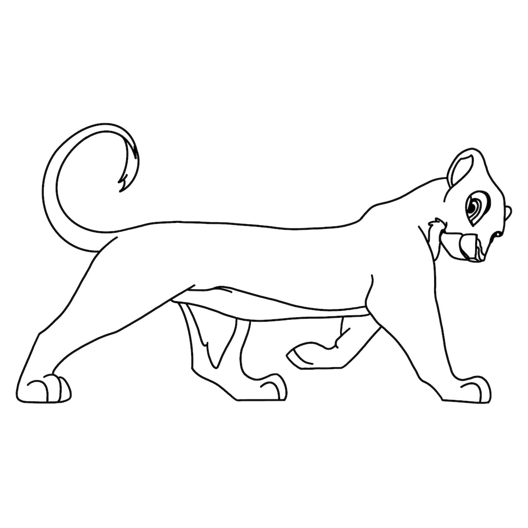 Adult Nala (the Lion King) Digital Files - Svg/png/pdf/jpeg - the Lion King Coloring Pages - Etsy