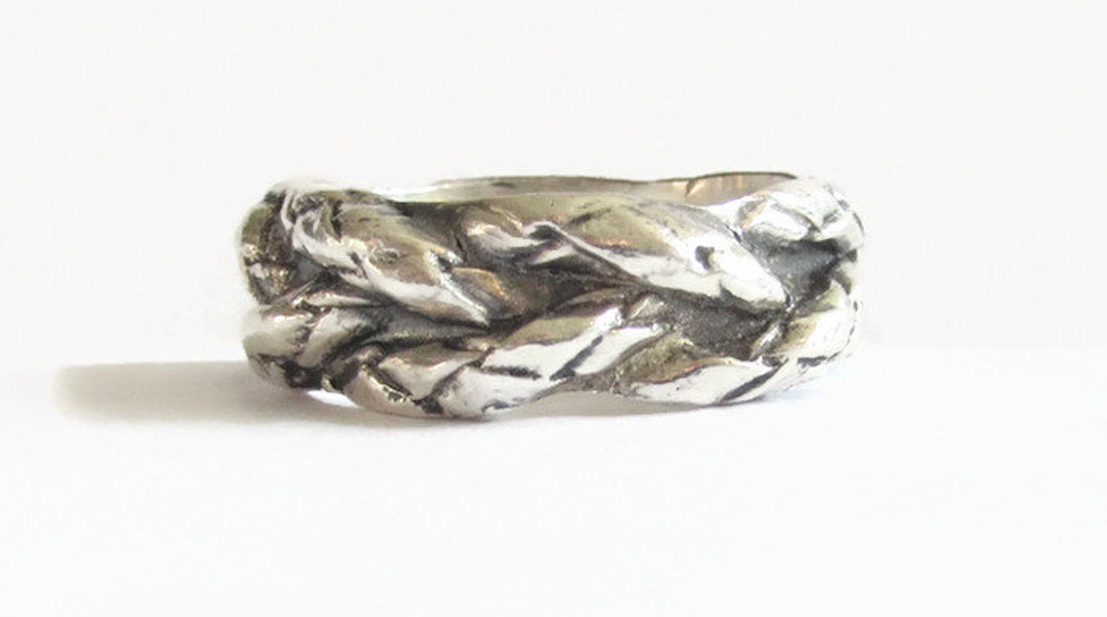 Woven Knot Ring, Braid Ring, Chunky Ring, Woven Ring,knot Ring,boho ...