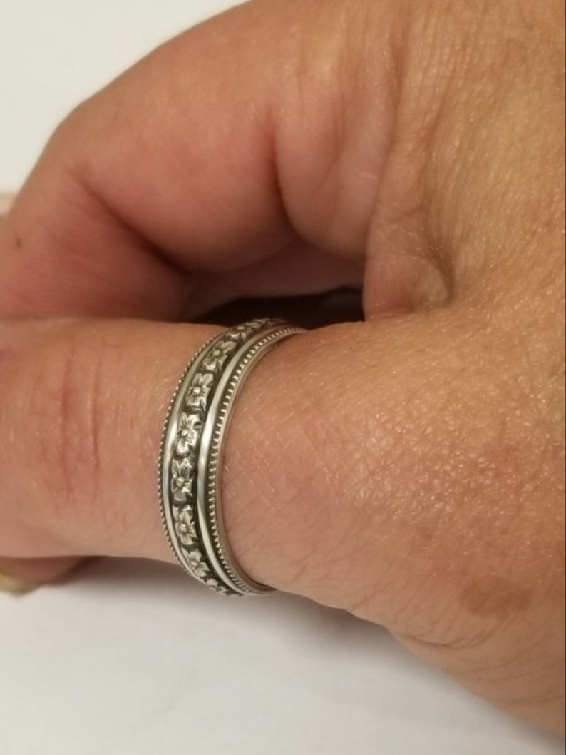 Thumb Ring Large Ring Wide Ring Smooth Plain Design High Polished ...