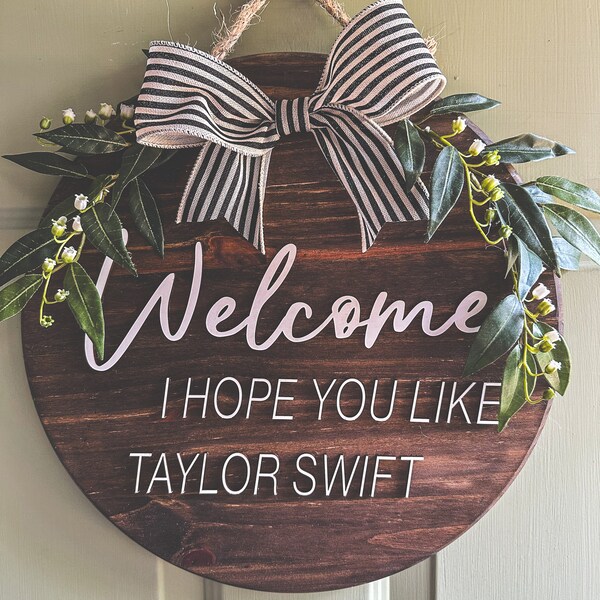 Welcome Door Sign - Etsy