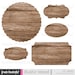 Rustic Wood Labels Digital Brown Wooden Labels Printable - Etsy Canada
