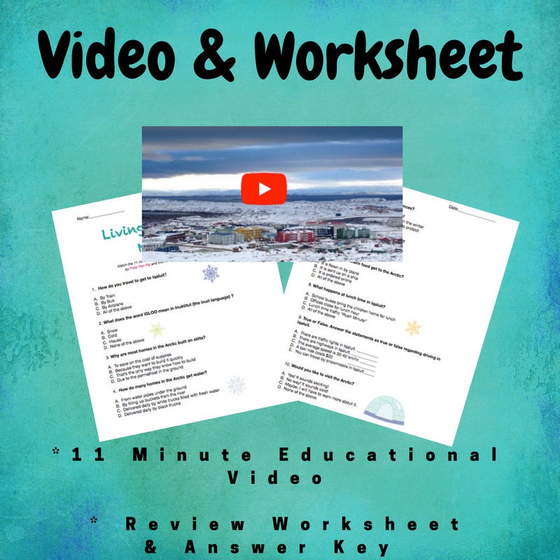 Educational Video, Iqaluit, Nunavut, Arctic, Homeschool Resources ...