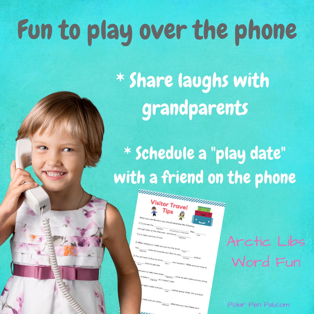 Mad Libs, Arctic Libs, Mad Libs Kids, Educational Games, Long Distance ...