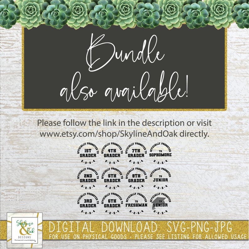 Officially Promoted to 2nd Grader SVG PNG - Second Grade SVG - Next ...