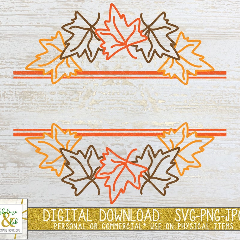 Fall Leaf Sign - Etsy