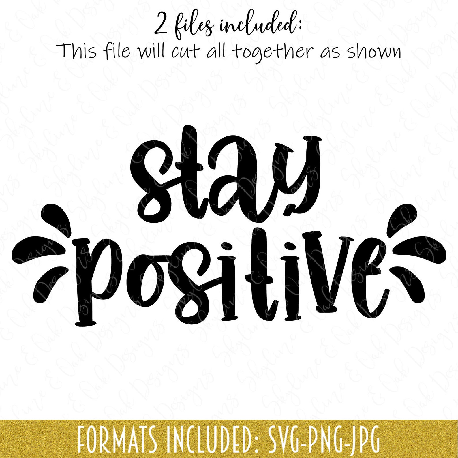 Stay Positive SVG for Face Mask Stay Positive SVG Positive | Etsy