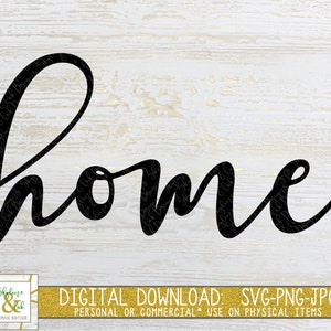 Home SVG | Cut File for Cricut | Instant Download | Digital Download ...