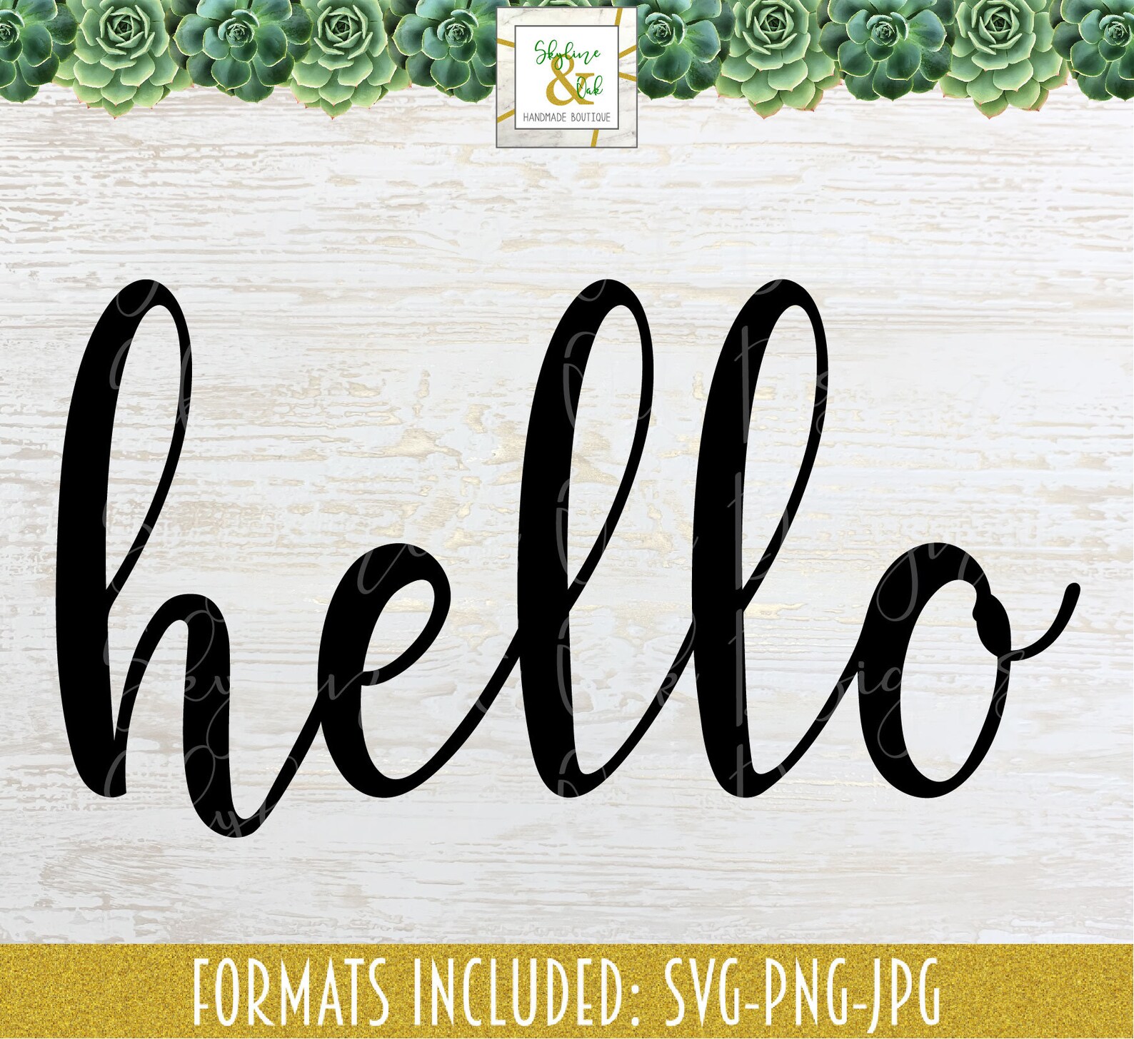 Hello SVG Hello Cursive SVG Hello Script SVG Hello Svg - Etsy España