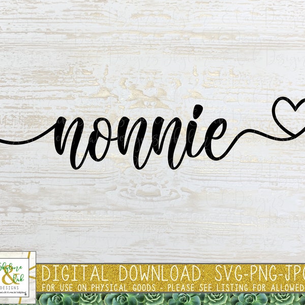 Nonnie - Etsy