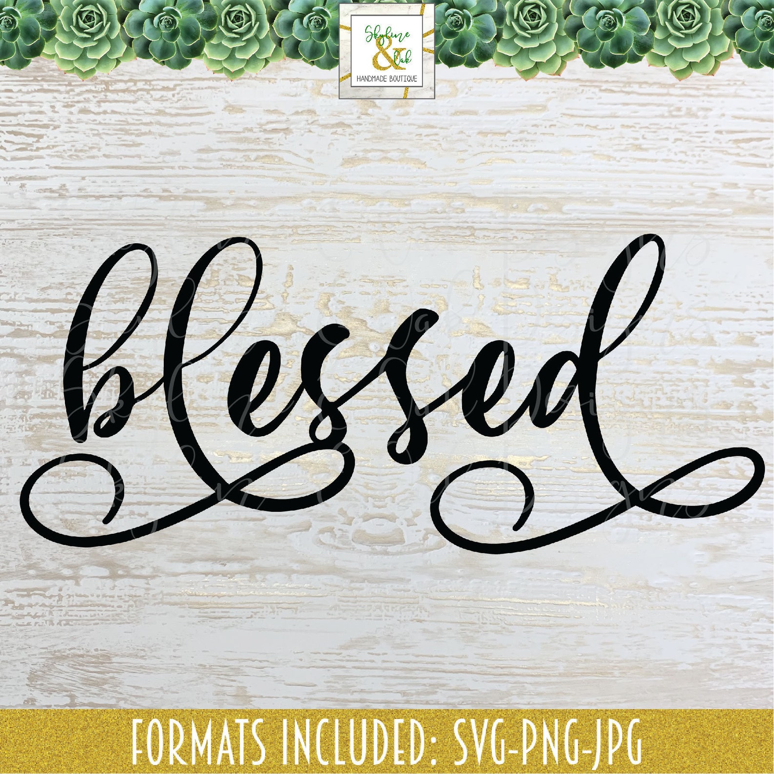 Blessed SVG | Cut File for Cricut | Instant Download | Digital Download ...