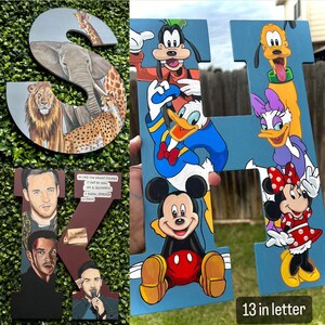 Hand Painted Custom Letter(s) - Etsy
