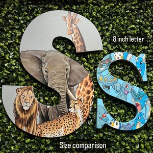 Hand Painted Custom Letters - Etsy