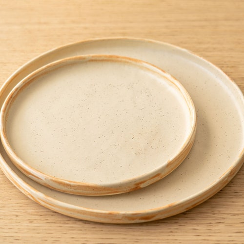 Stoneware Dinner Plates Stoneware Dinnerware Handmade - Etsy