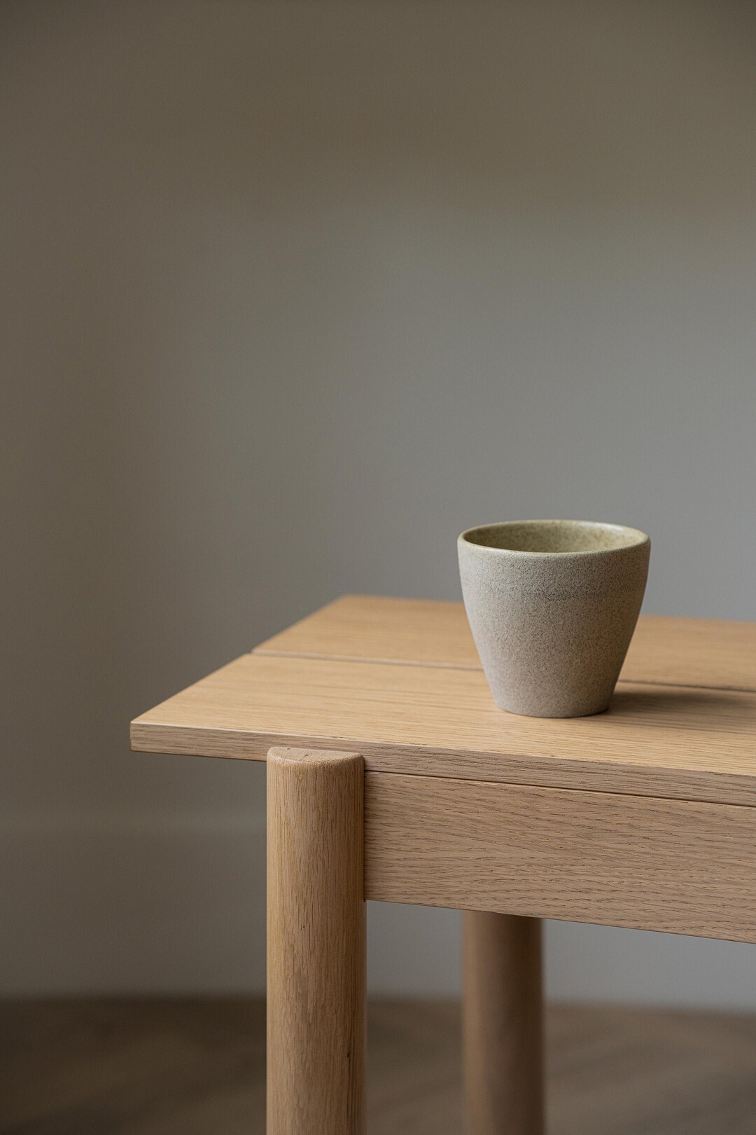 Handmade Stoneware Coffee Mug: Rustic "concrete" Collection - Etsy