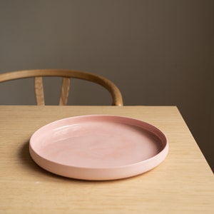 Dinner Plate Porcelain Dinner Powder Pink Plate Ceramic Dinnerware ...