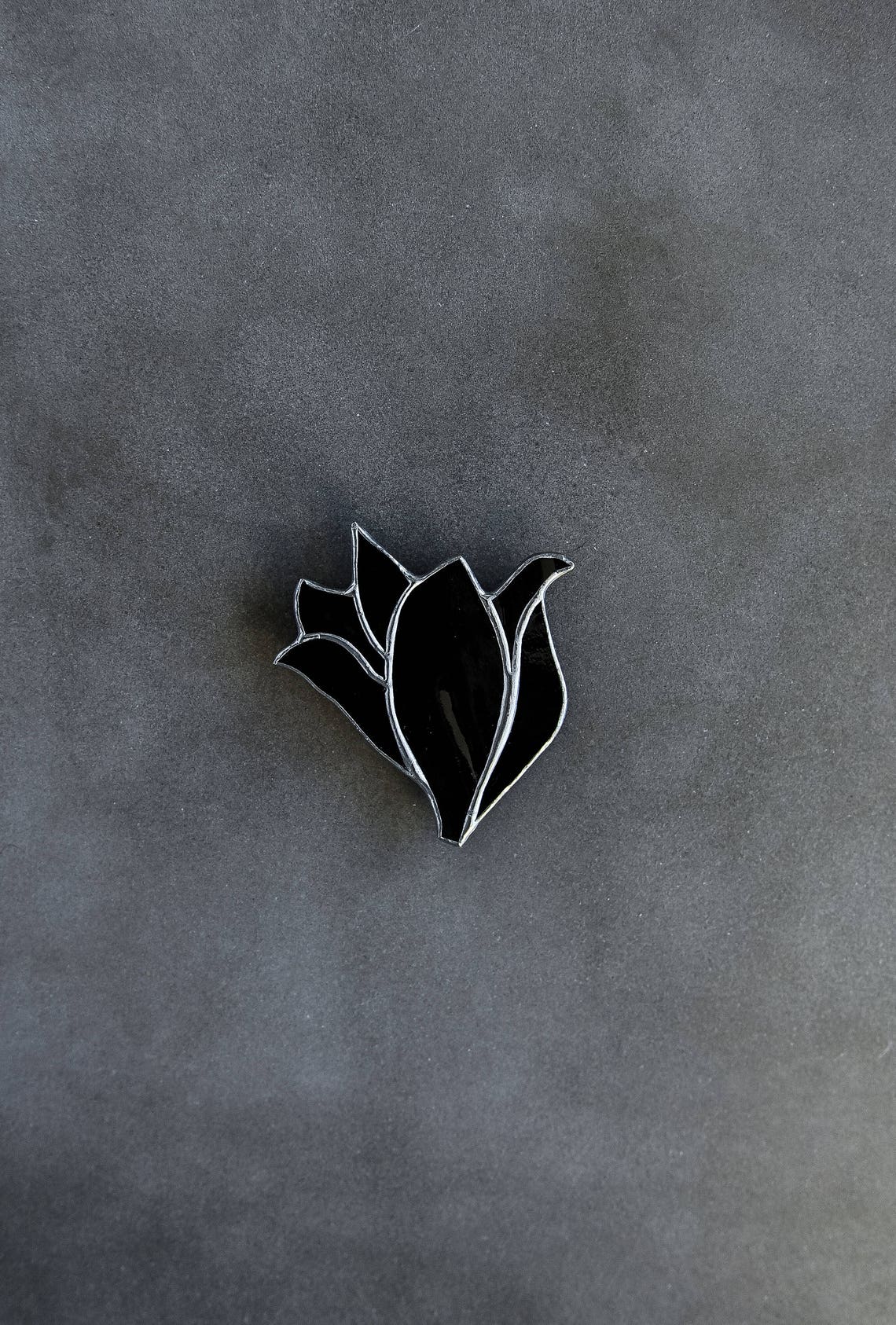 Stained Glass Flower Brooch. Lotus | Stained Glass Art | Stained Glass ...