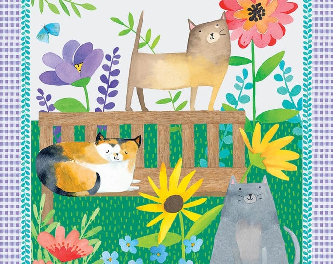Cat Fabric - PURRANOIA Cat Panel Blank Quilting - Sold by the Panel - Etsy