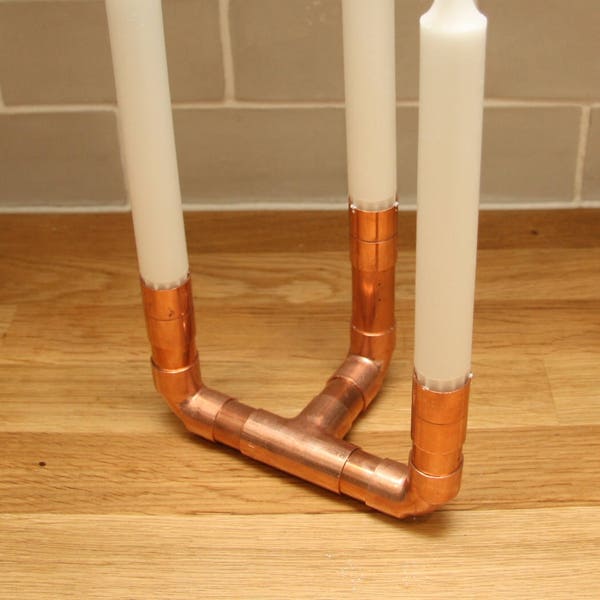 Copper Pipe Candle - Etsy