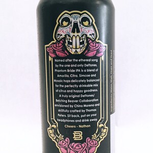 Phantom Bride IPA Belching Beaver Brewery & Deftones | Etsy
