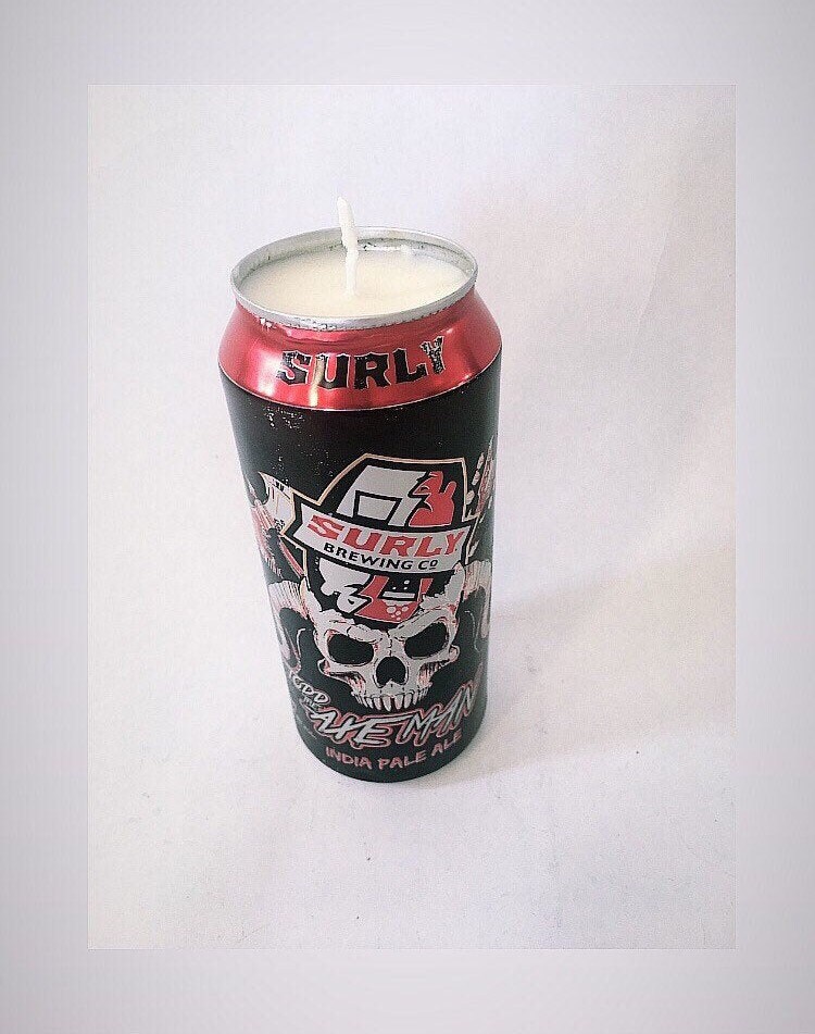 Axe Man IPA Surly Brewing Company Beer Can Candle 16oz - Etsy