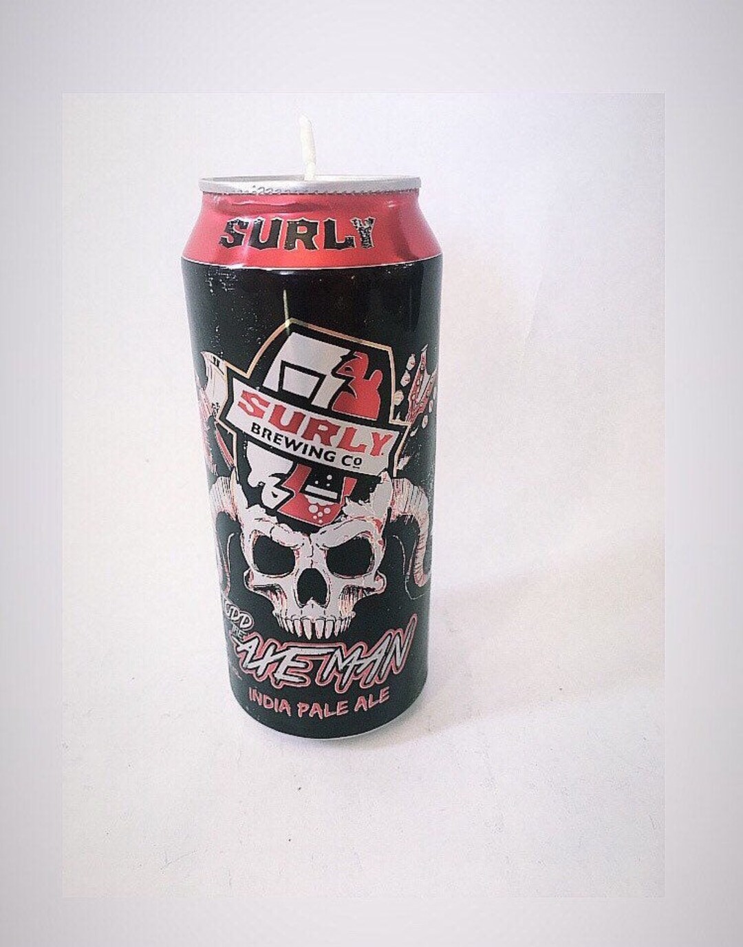 Axe Man IPA Surly Brewing Company Beer Can Candle 16oz - Etsy