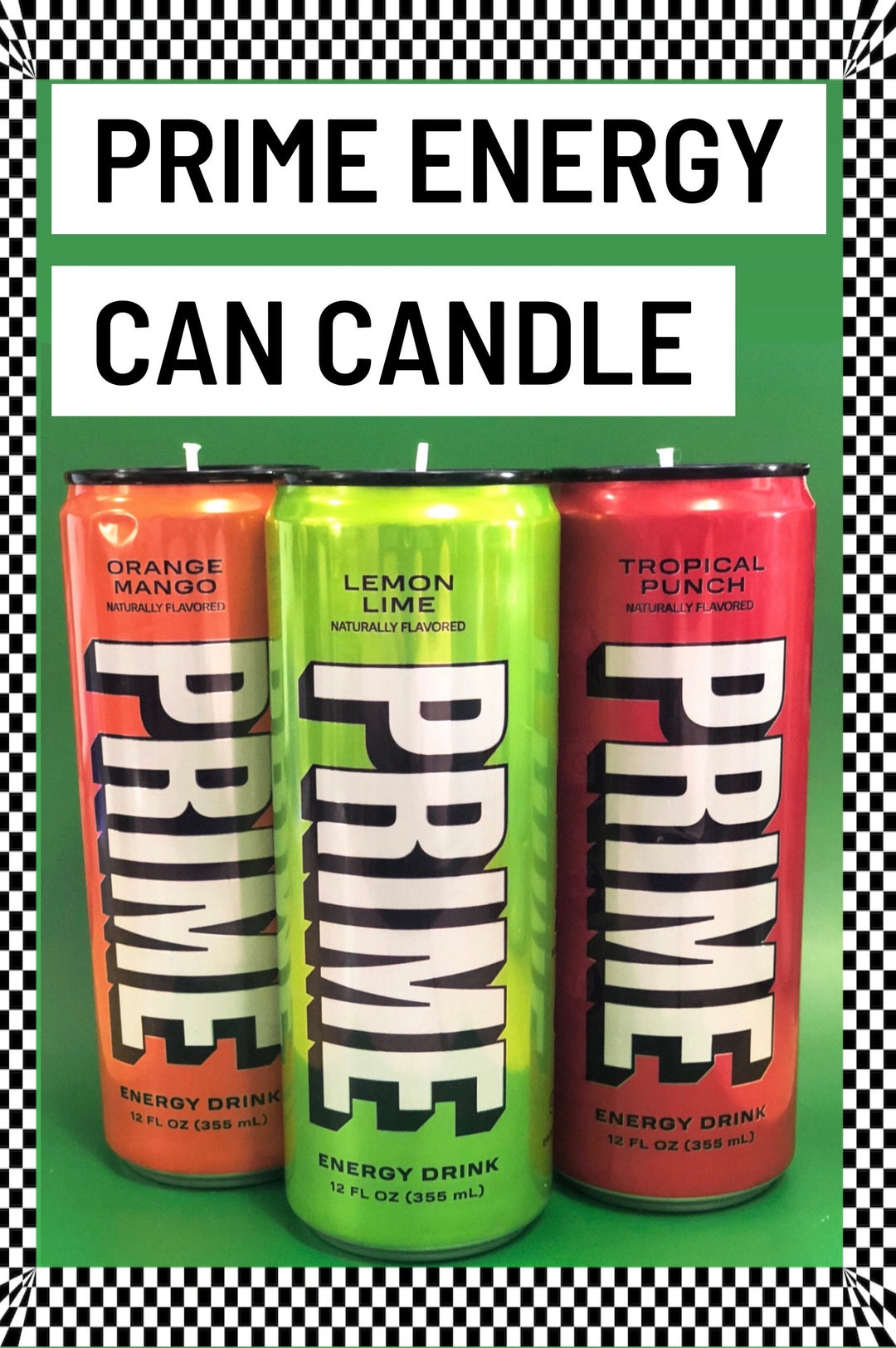 Prime Energy Drink | Can Candle (12oz) - Etsy