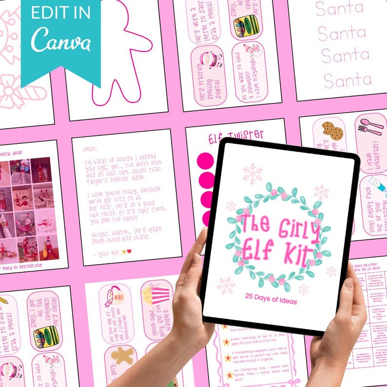 25-day Girly Elf Kit - Etsy