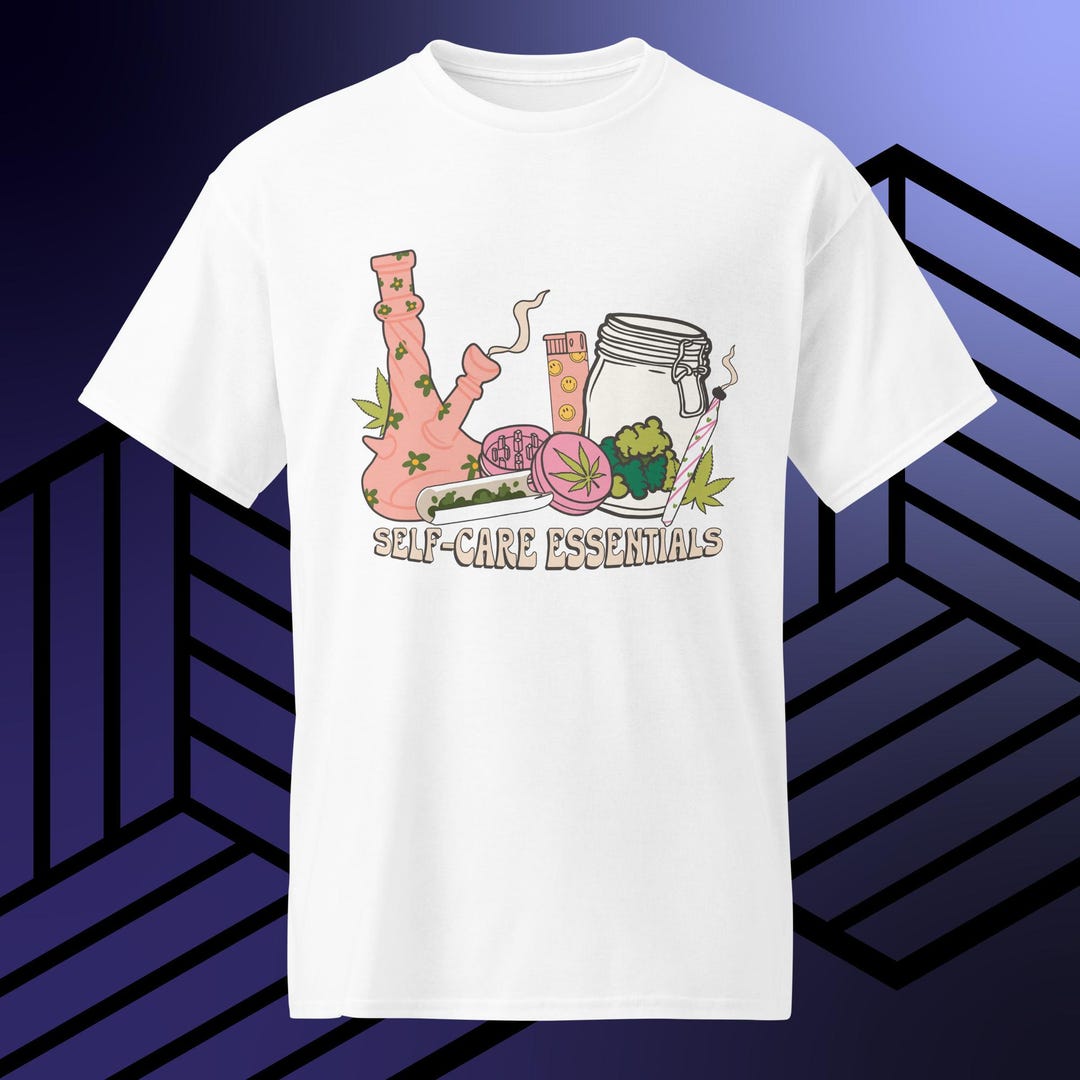 Self Care Essentials Wake and Bake Weed Tshirt SHIPS FREE S-5xl Bong ...