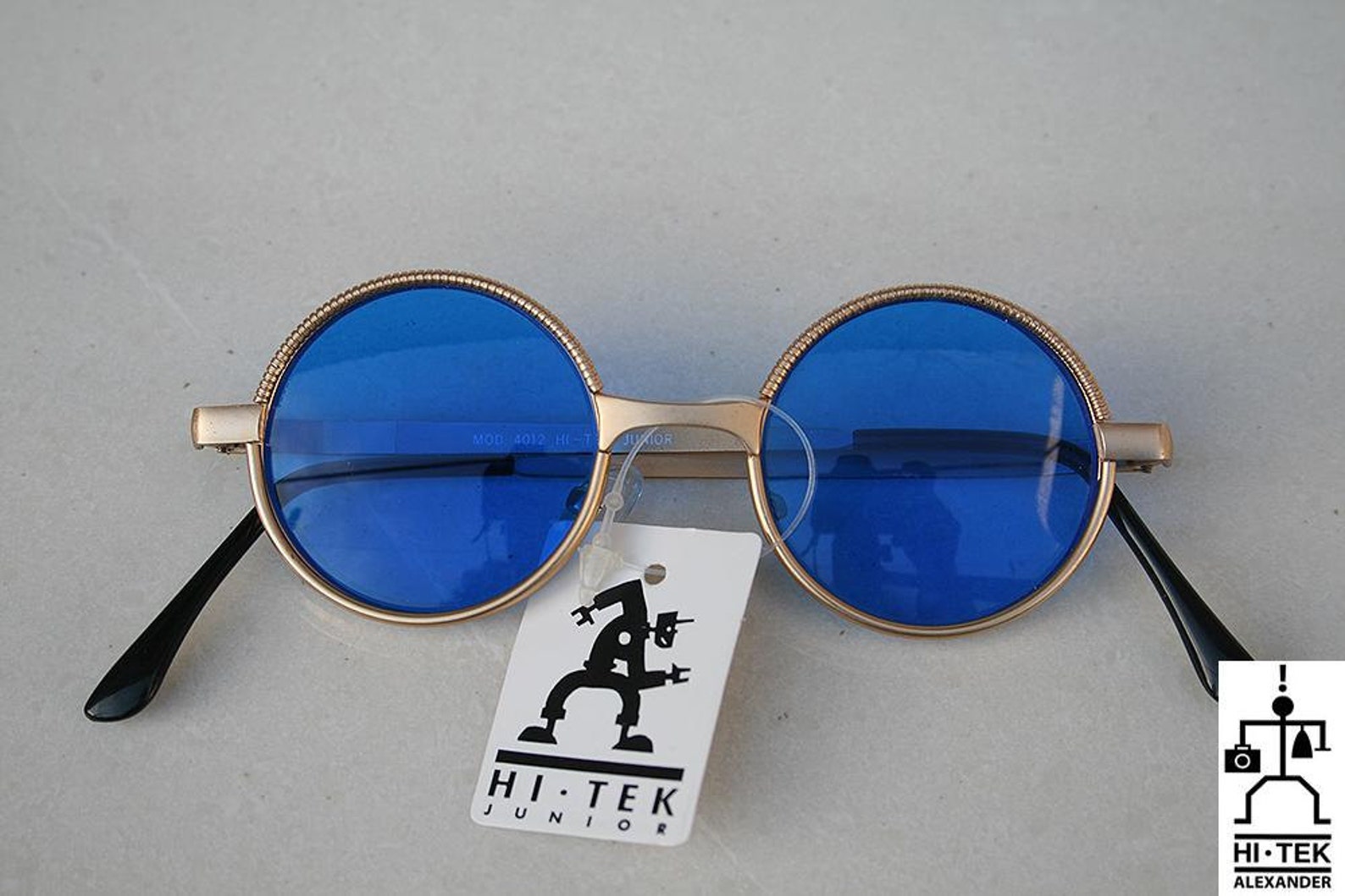 Hi Tek Alexander Round Metal Frame Ozzy Osbourne Styel | Etsy