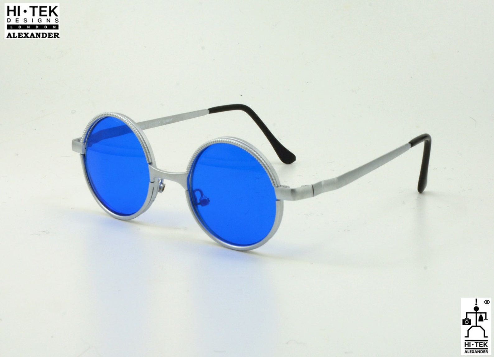 Hi Tek Alexander Round Metal Frame Ozzy Osbourne Styel | Etsy