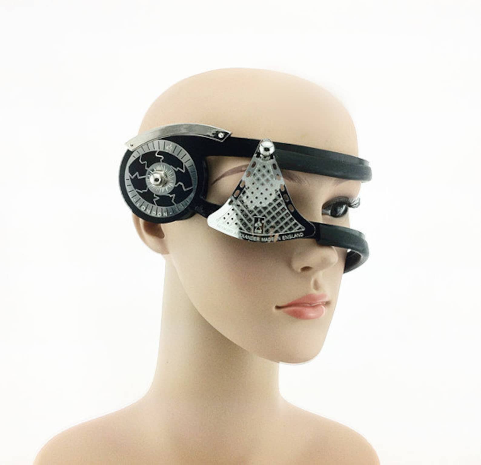 Hi Tek Alexander Modern Steampunk Eye Patch Monocle Accessory - Etsy